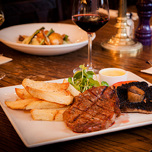 Food at Plough Inn Pub & Restaurant, Northfields
